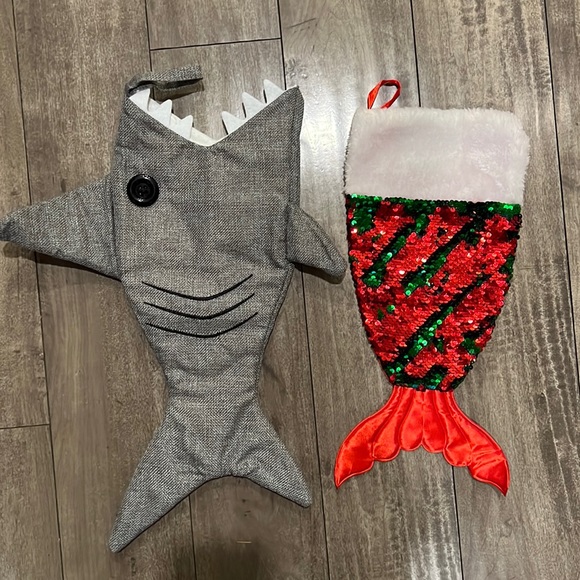 Holiday | Shark Mermaid Stockings | Poshmark